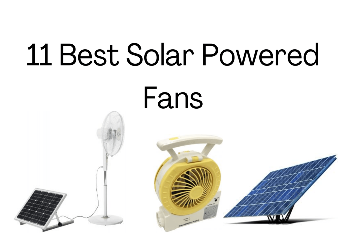 11 Best Solar Powered Fans | Do They Work? (GUIDE) - JGuru