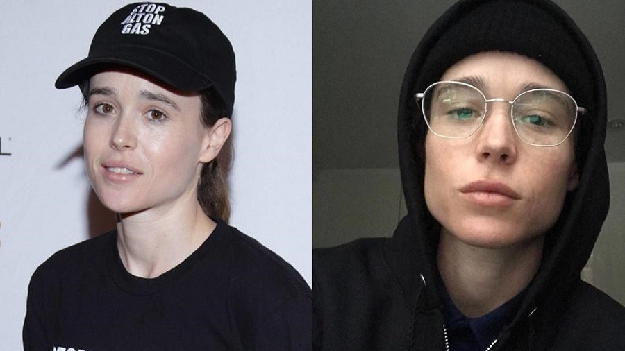 Elliot Page Posts Her First Selfie Since Coming Out As Transgender To ...