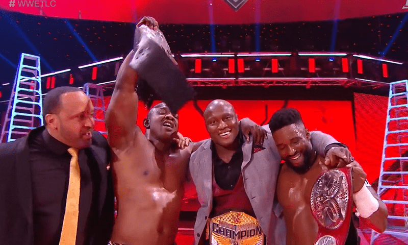 The Hurt Business gana los campeonatos en parejas de Raw en WWE TLC ...