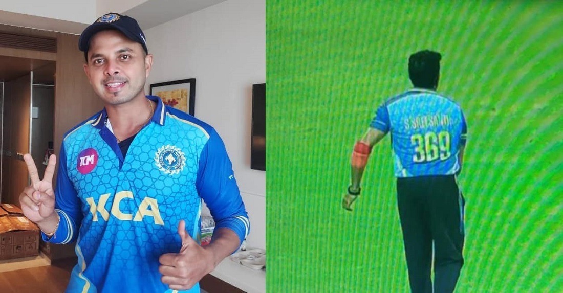 Sreesanth Revealed That He Is Wearing A Number 369 Jersey Because Of ...