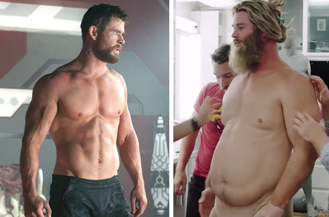 Goodbye To Fat Thor Chris Hemsworth Is Beefier Than Ever For 'Thor 4 ...