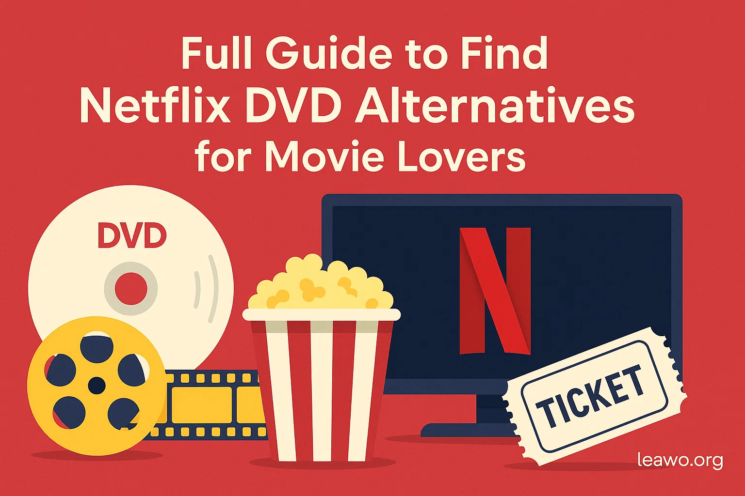 电影爱好者寻找 Netflix DVD 替代品的完整指南 - JGuru